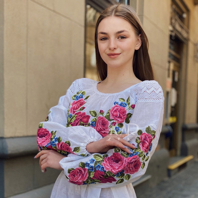 Ukrainian Embroidery Dress - Etsy
