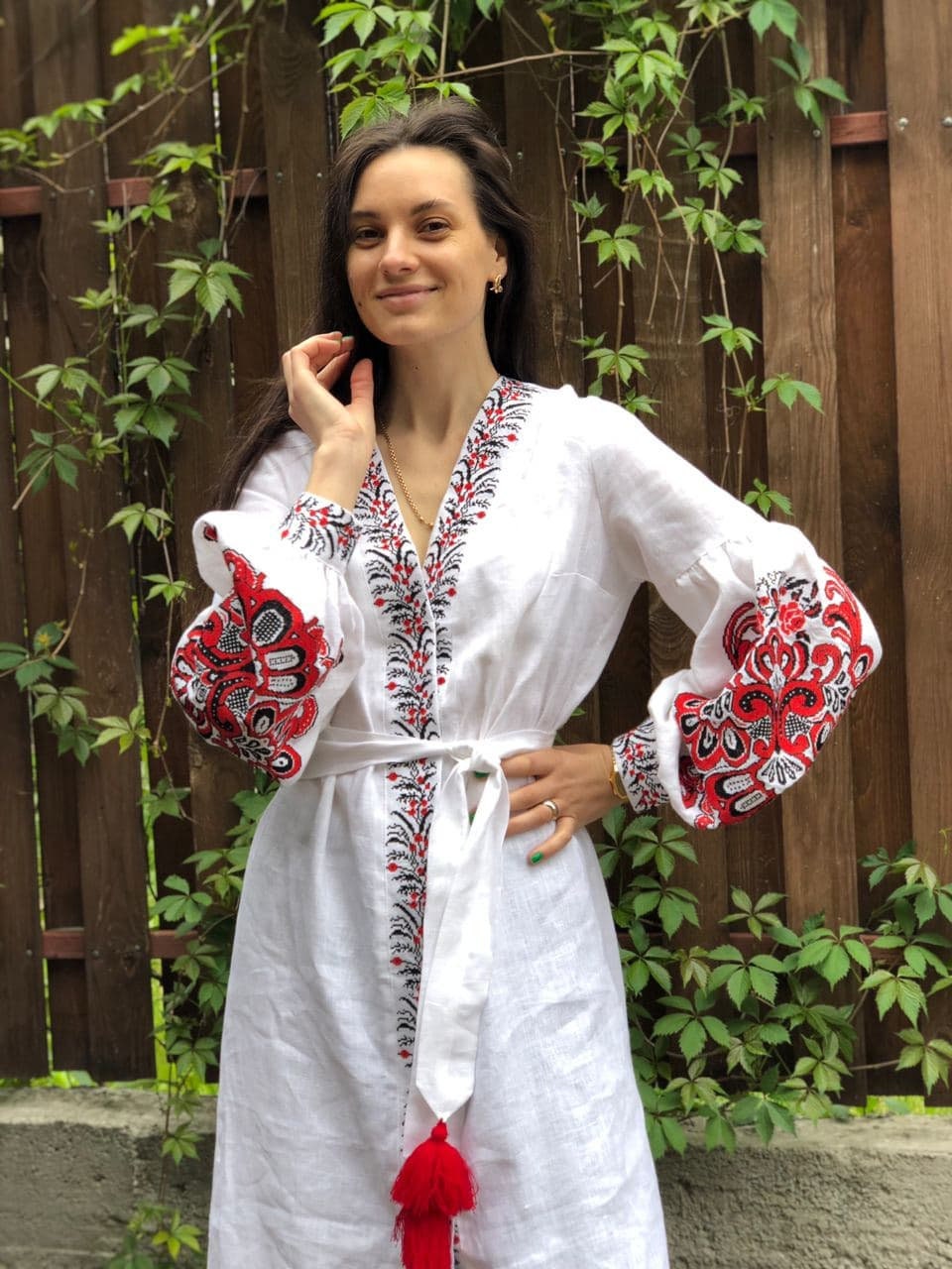 Embroidered Women Boho Dress White Wedding Ethnic Dress for | Etsy