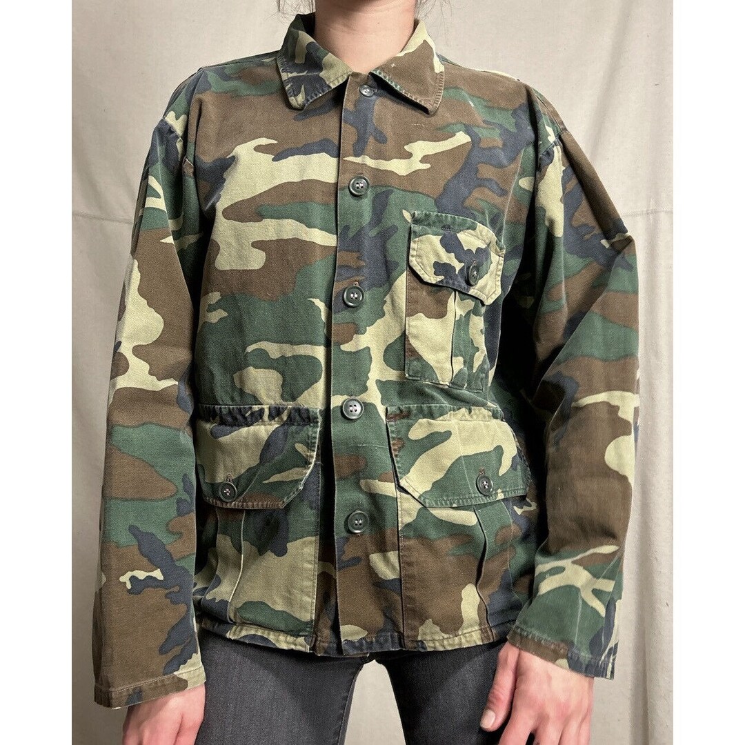 Vintage Black Sheep Camo Button Down Coat Leader in the Field Medium - Etsy