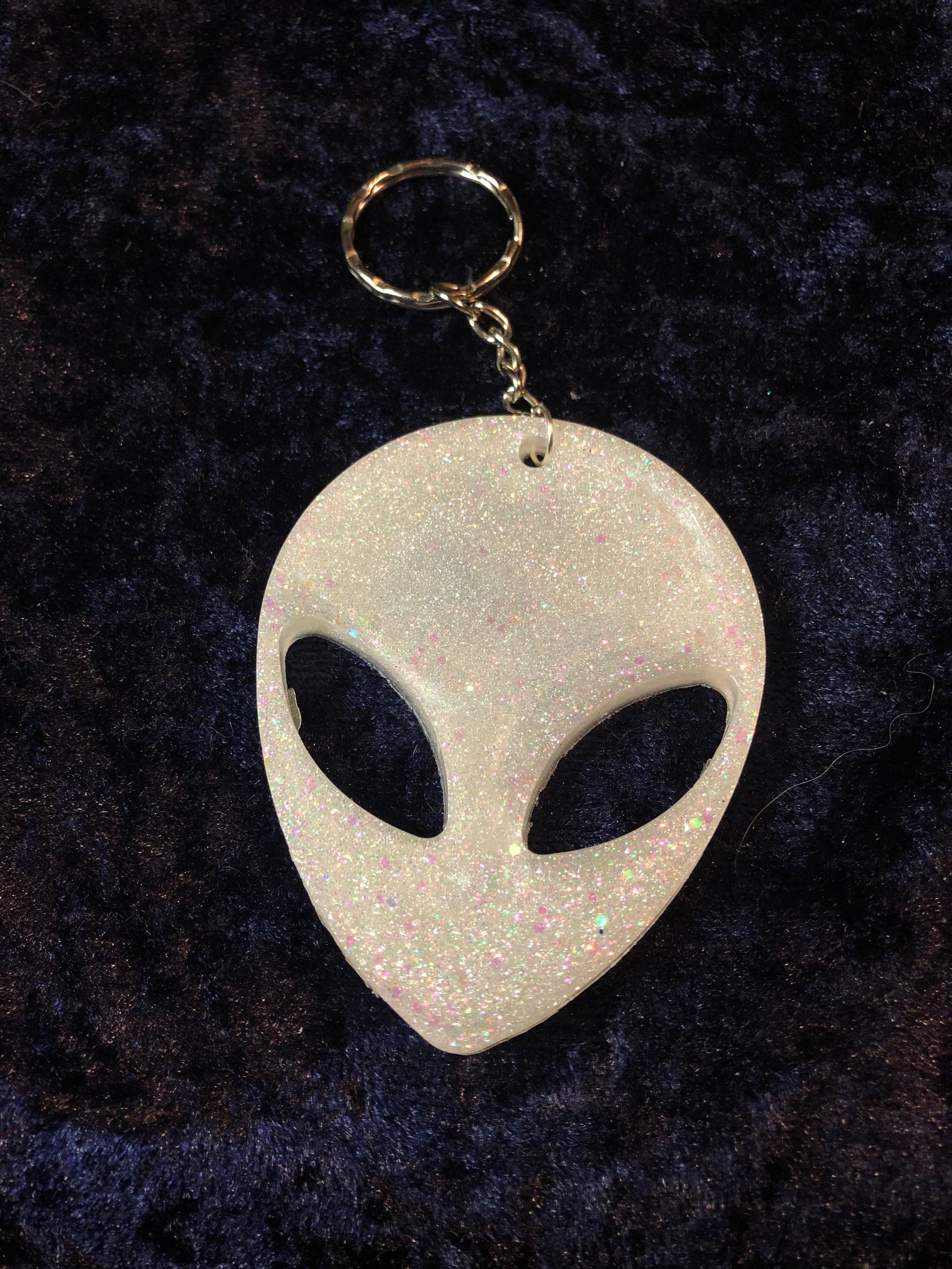 Alien Head Key Chains - Etsy