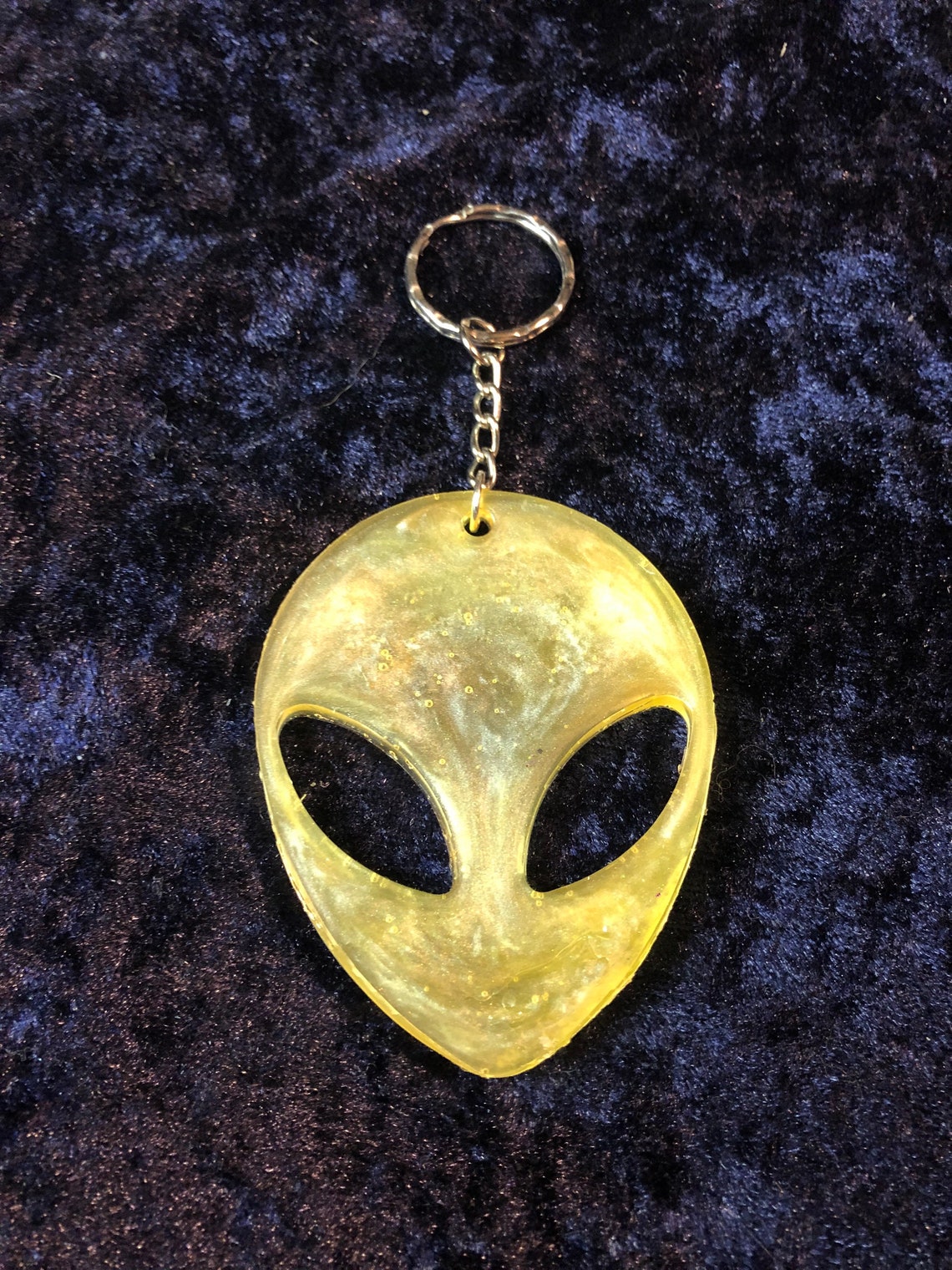 Alien Head Key Chains - Etsy