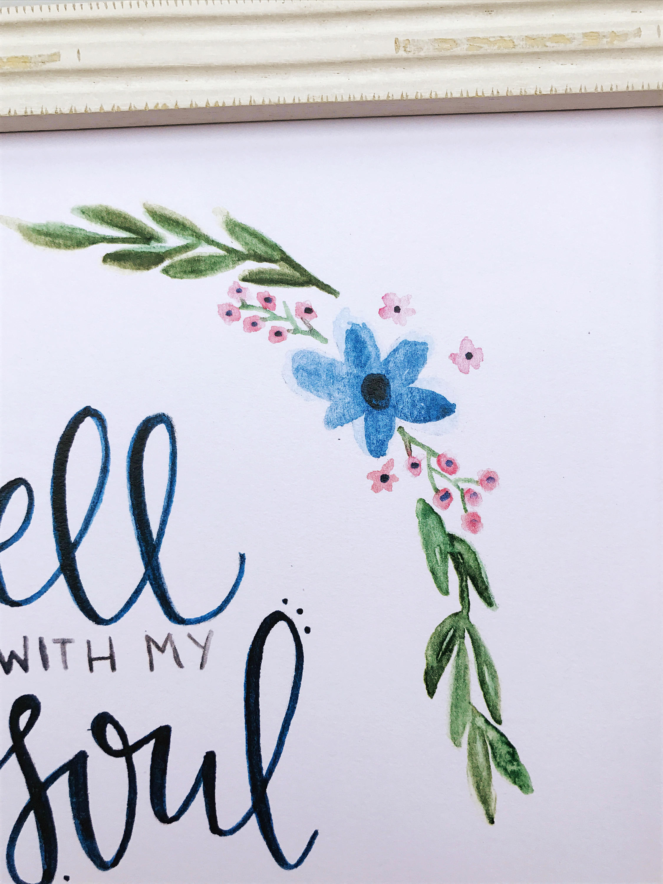 It is Well Watercolor Print - Etsy