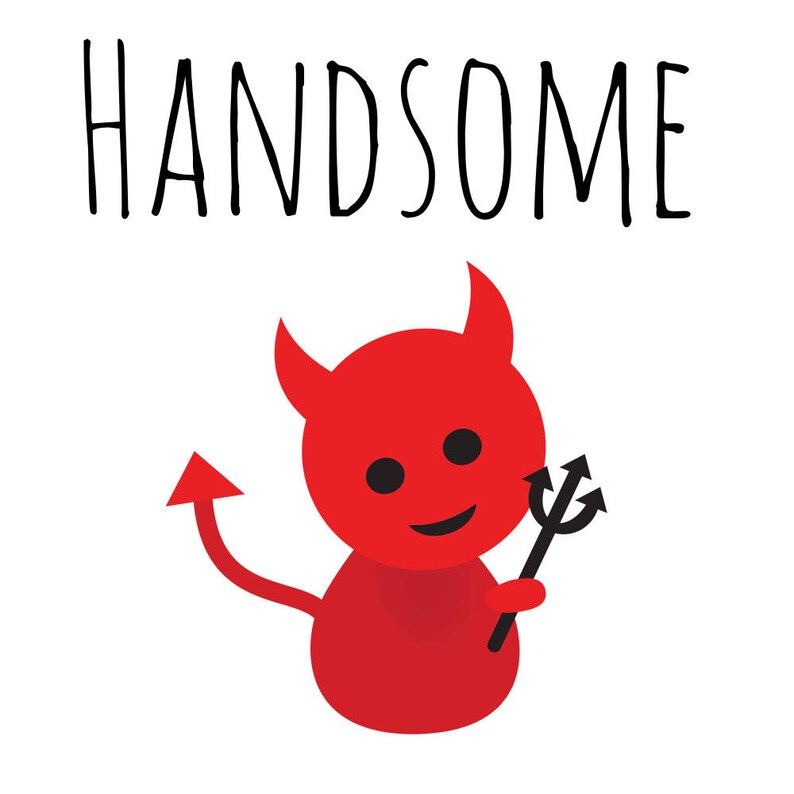 Handsome Devil Mug Cute Mug Handsome Devil White Mug 11oz - Etsy