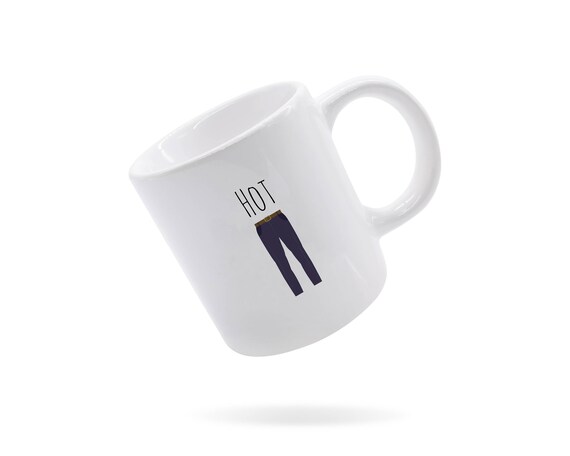 Hot Pants Mug Cute Mug Hot Pants White Mug 11oz Mug | Etsy