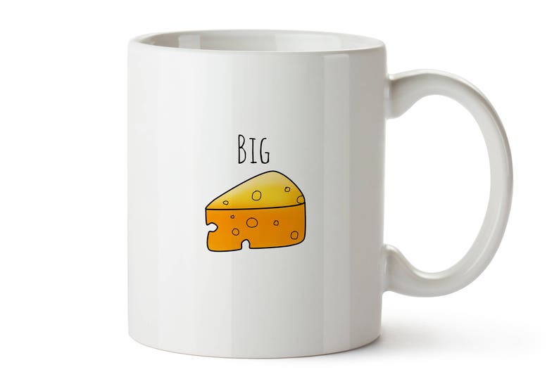 Big Cheese Mug Cute Mug Big Cheese VIP White Mug 11oz - Etsy