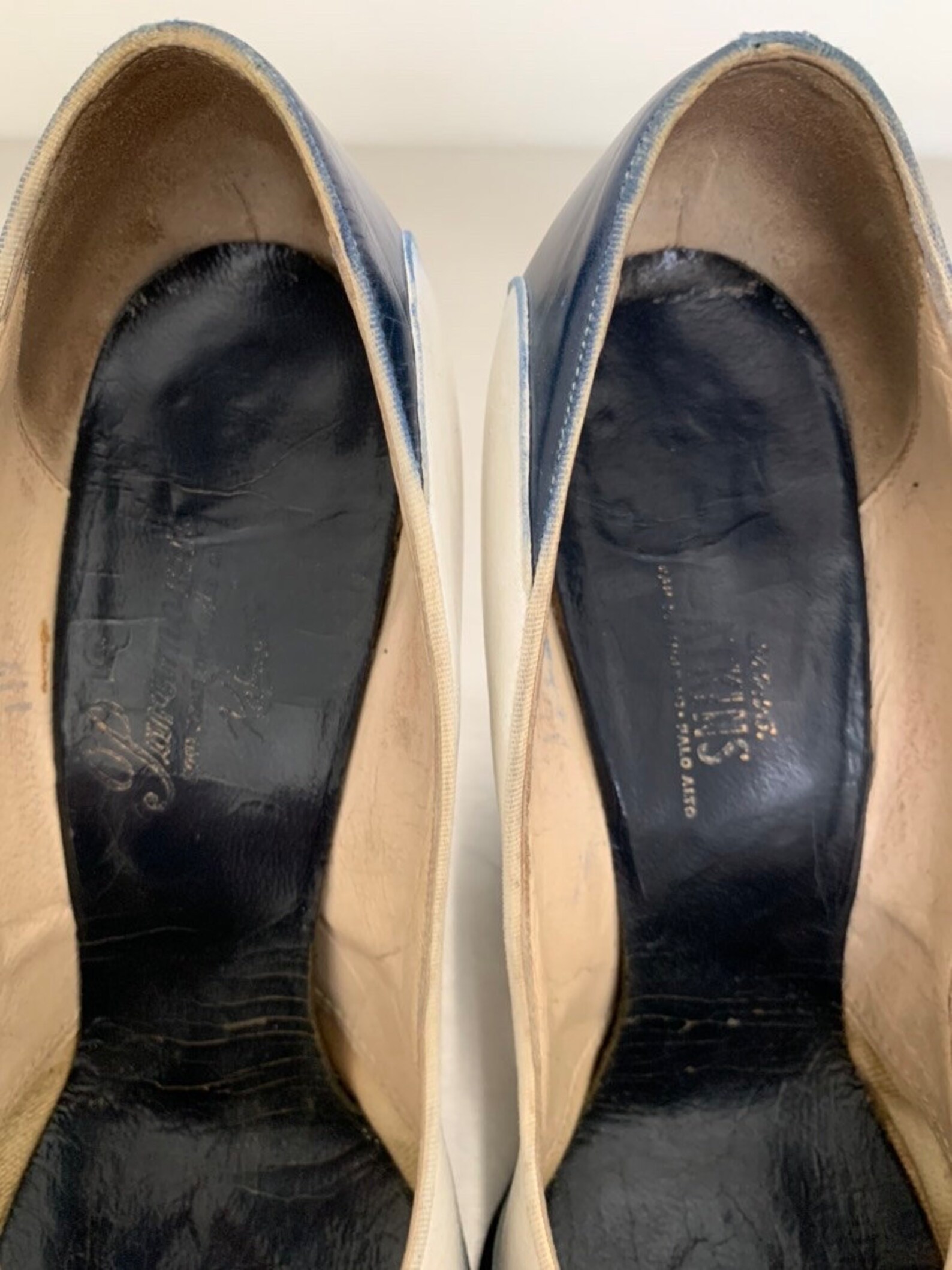 Vintage 50’s Womens 2 Tone Spectator Heels Size 6 - Etsy