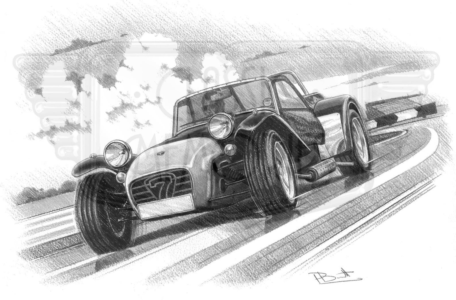 Caterham Seven - Etsy