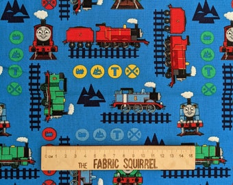 Thomas Train Fabric | Etsy