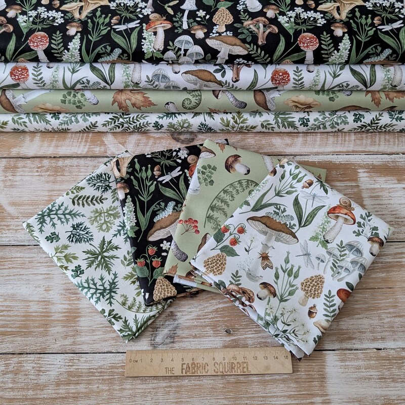 Forest Fabric - Etsy