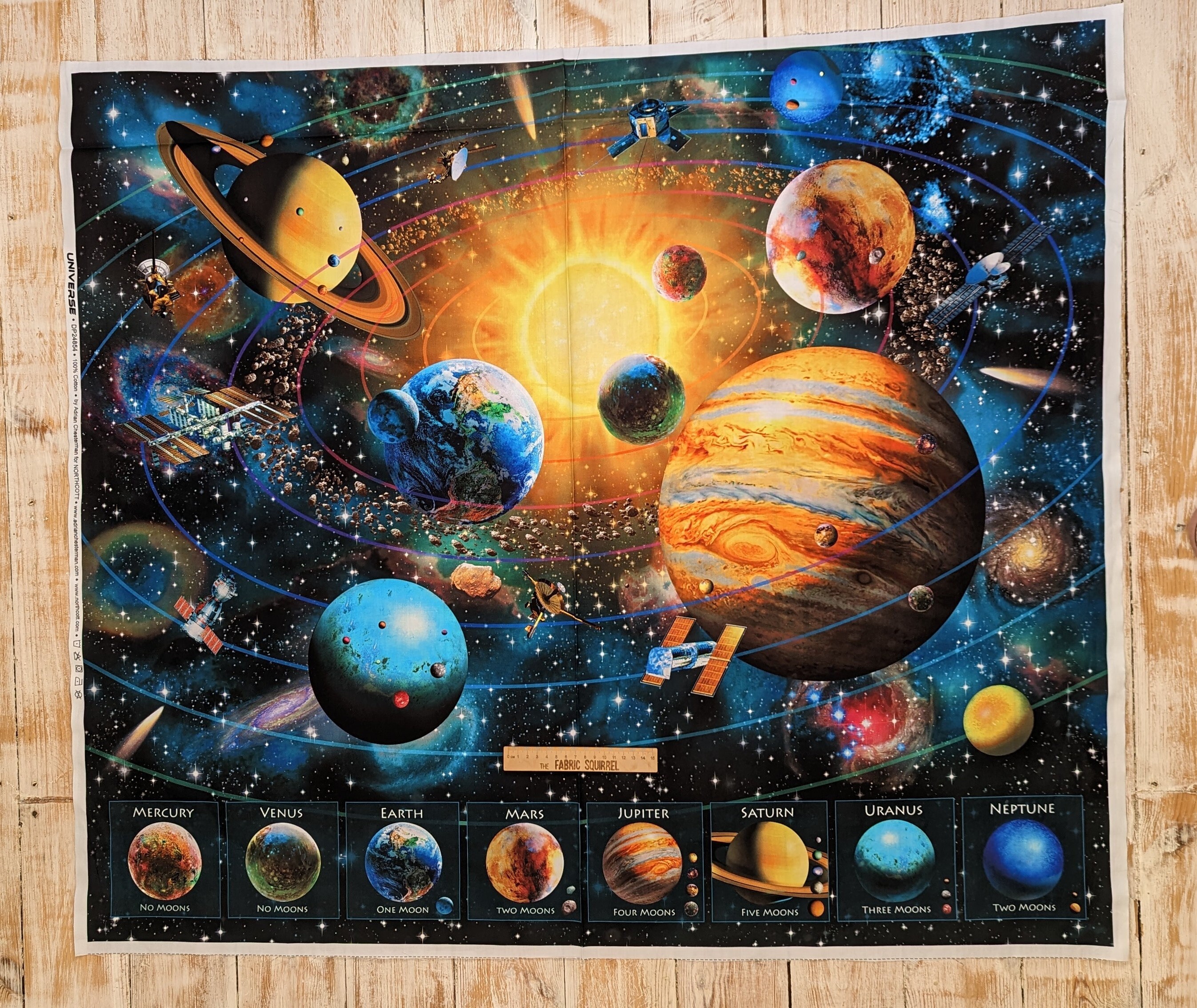 Solar System Fabric Panel