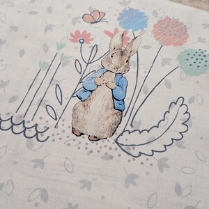 Peter Rabbit Quilt Panel the Tale of Peter Rabbit Quilt Top 100% Cotton ...