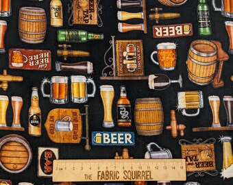 Beer Fabric | Etsy