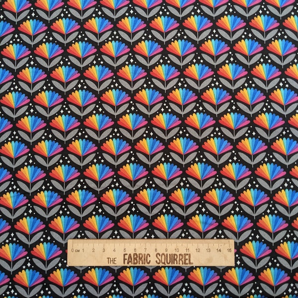Rainbow Fabric - Etsy
