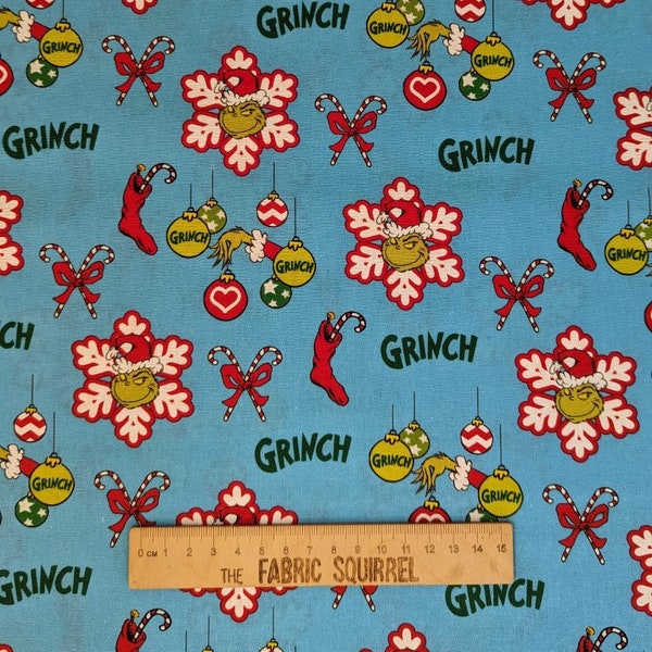 Grinch Fabric - Etsy