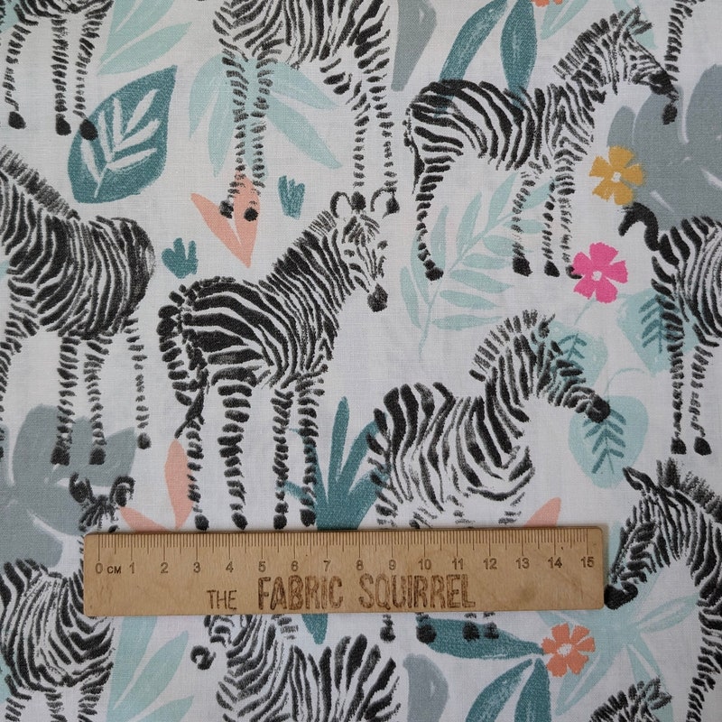 Zebra Fabric - Etsy