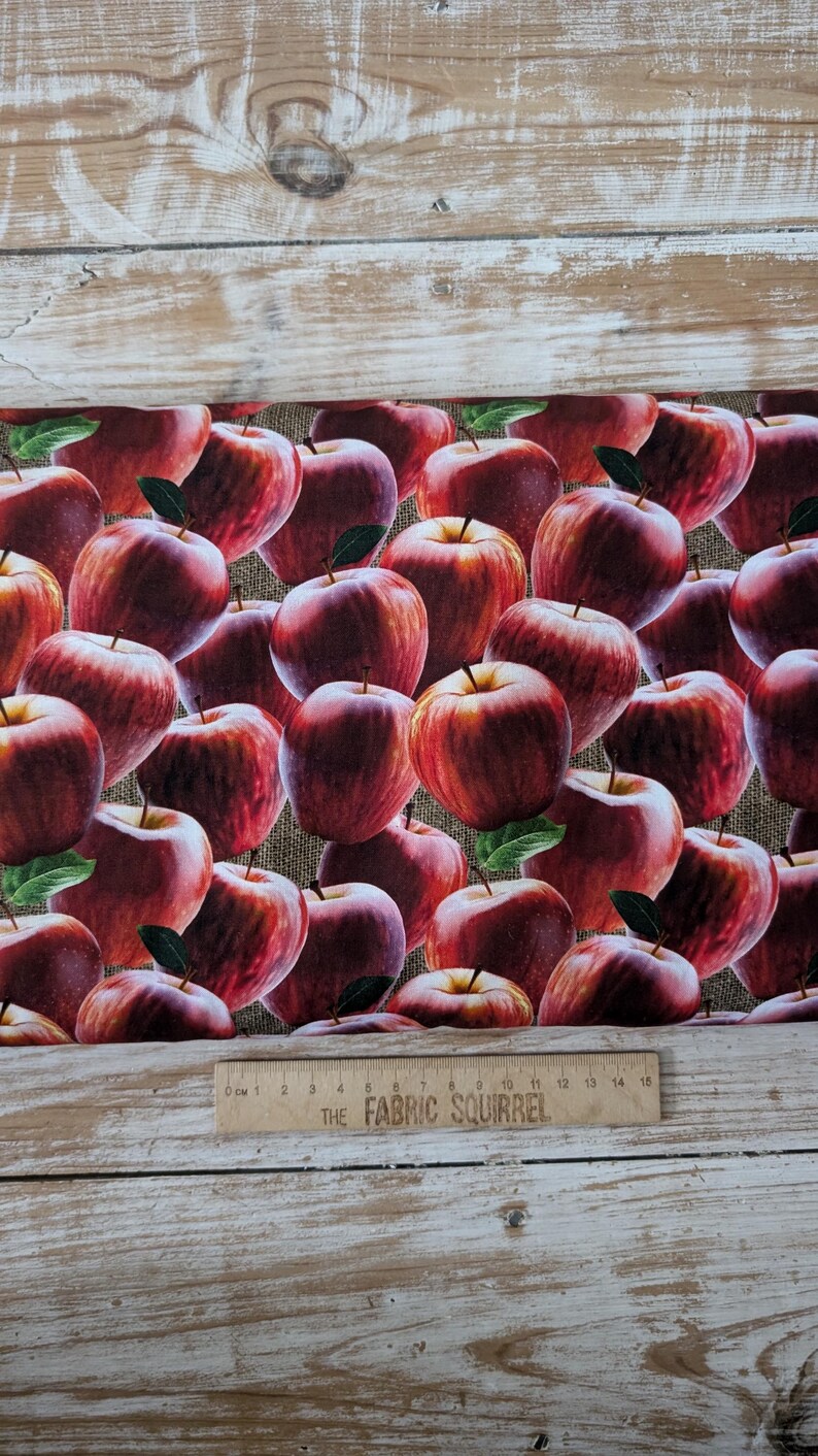 Apple Fabric - Apple Orchard Woven Quilting Cotton Material - Camelot ...