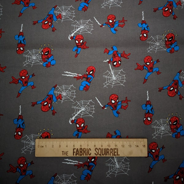 Spiderman Fabric - Etsy