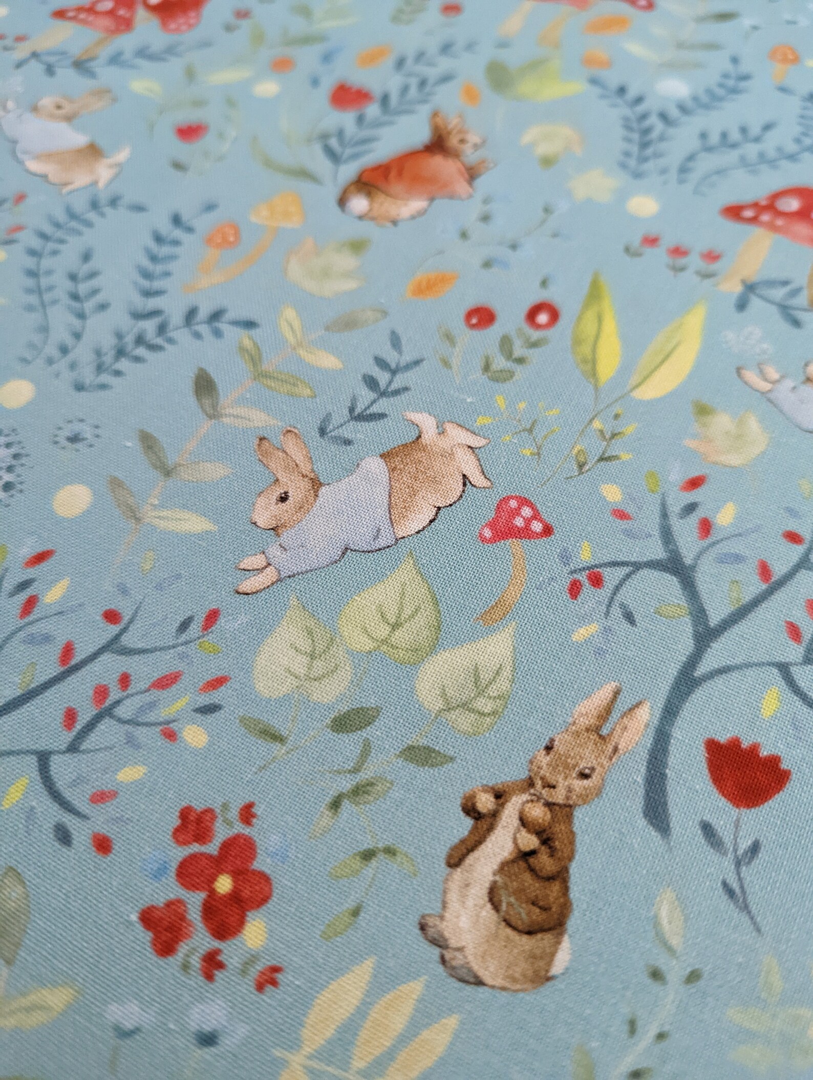 Peter Rabbit Fabric 120 Years of Mischief From Craft Cotton Beatrix ...