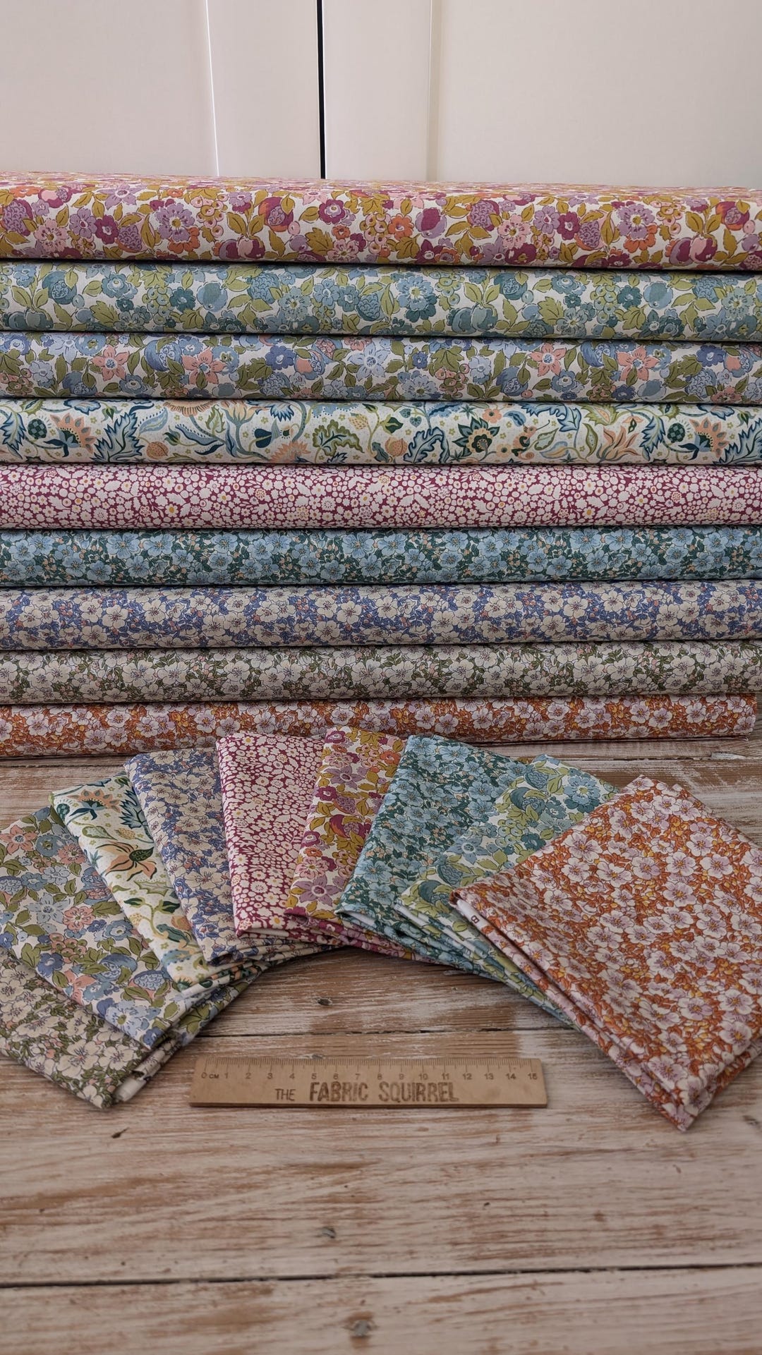 Liberty Tree of Life Fabric - Liberty Quilting Cotton - Colourful ...