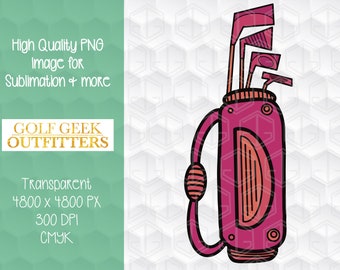 Cartoon Golf Bag - Etsy