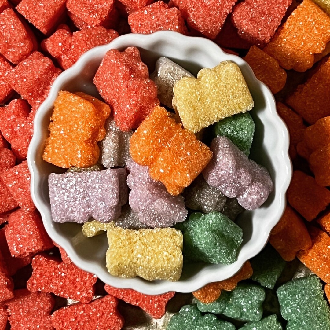 Sparkling Glitter Vegan Sugar Cubes for Tea and Coffee, Colorful ...