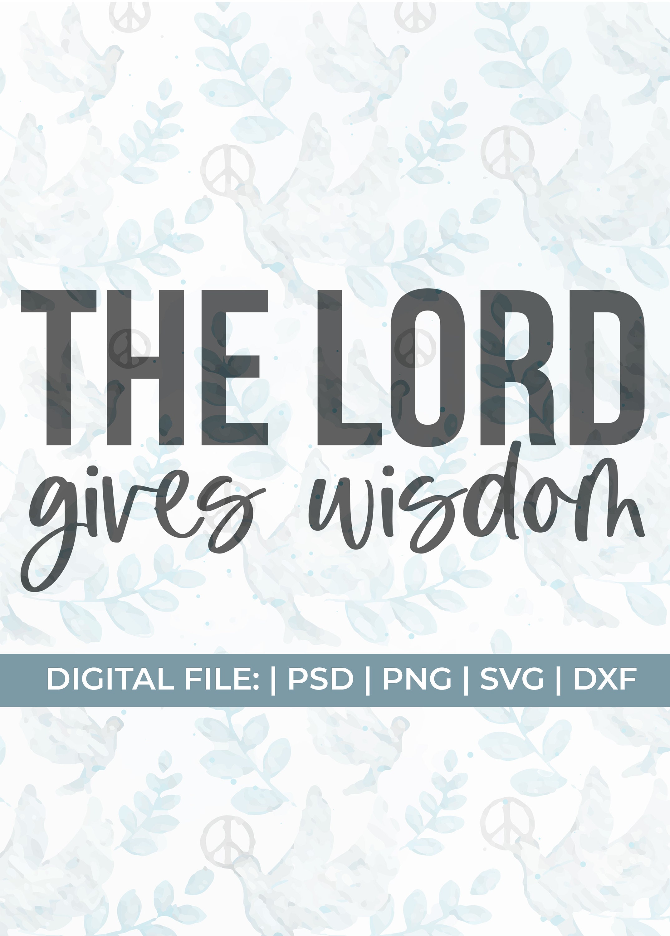 Worship Svg the Lord Gives Wisdom Svg Lord Svg Christian - Etsy