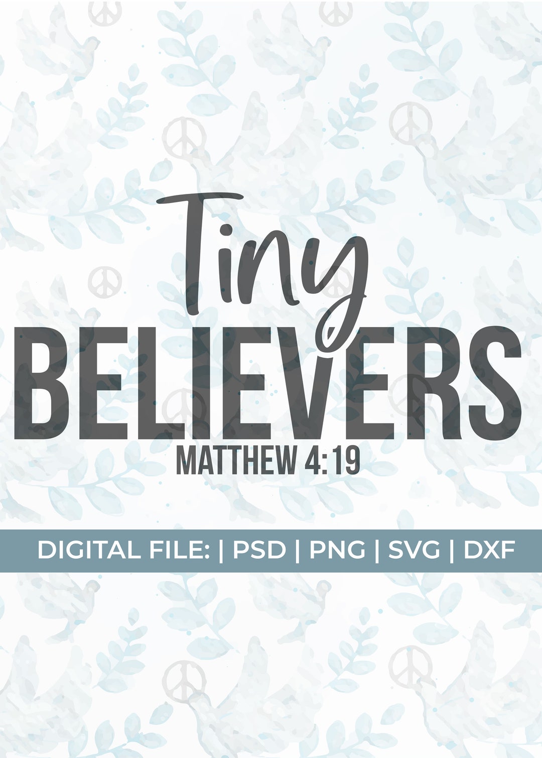 Tiny Believers Svg, Tiny Disciple Svg, Religious Baby Svg, Christian ...