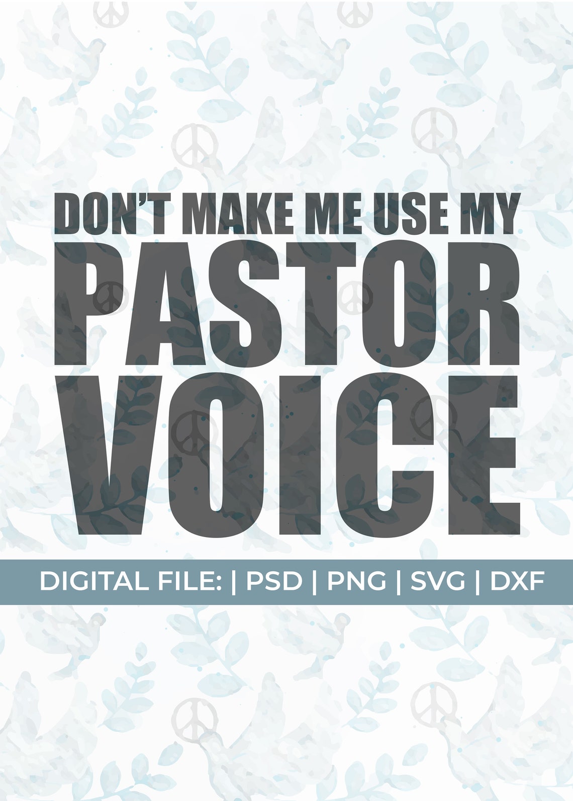 Pastor Svg Pastor Voice Svg Pastor Shirt Svg Preacher Svg - Etsy
