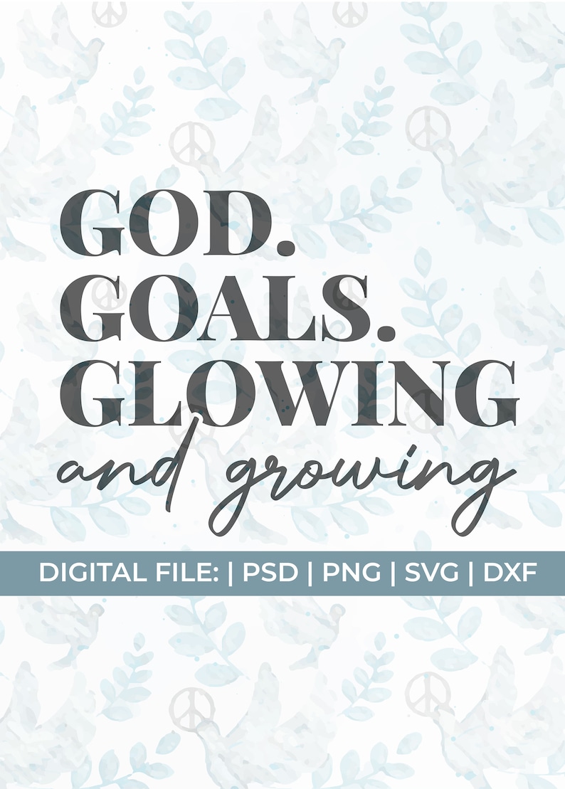 God Svg Goals Svg Glowing Svg Growing Svg Girl Boss Svg - Etsy Australia