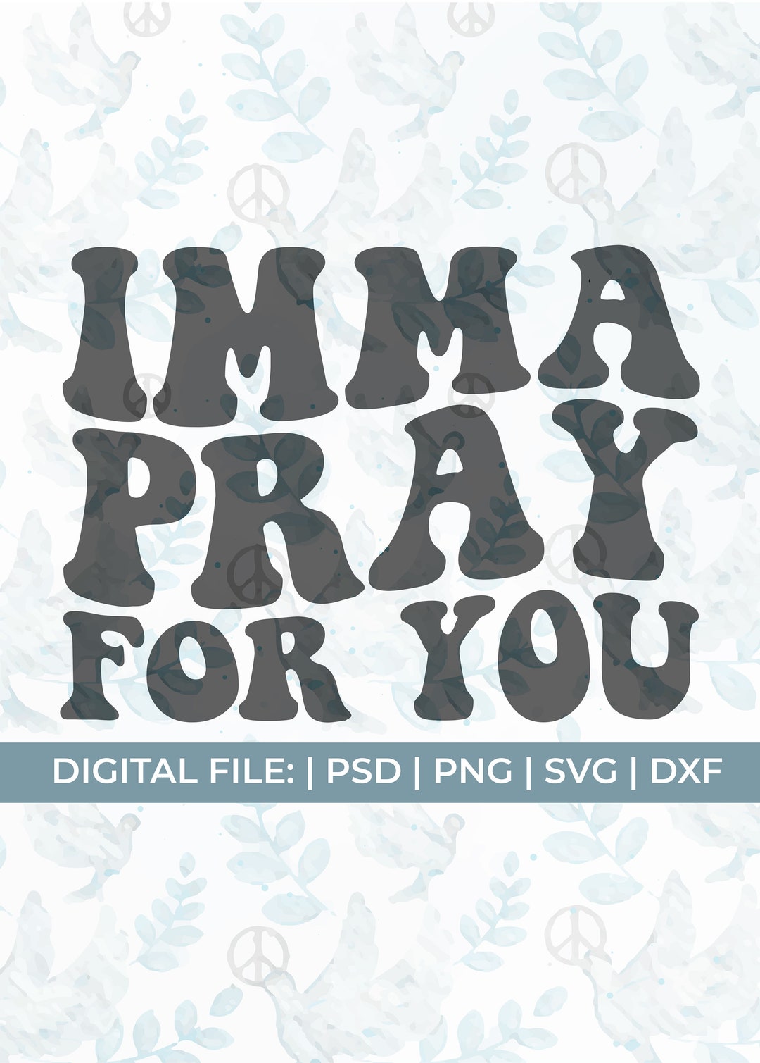 Prayer Svg Imma Pray for You Svg Pray on It Svg Pray Over - Etsy