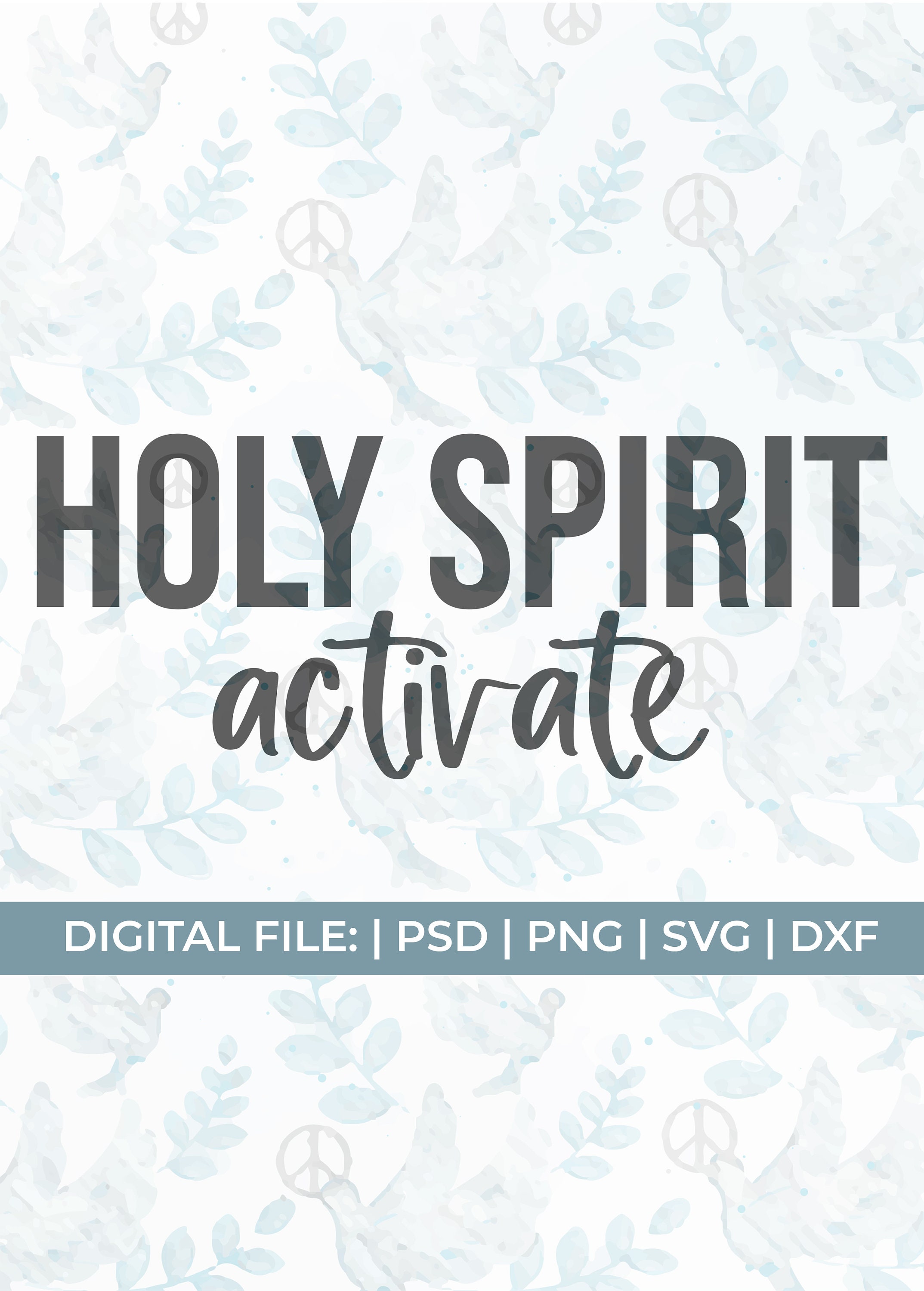 Holy Spirit Activate Svg Holy Spirit Svg Funny Christian - Etsy UK