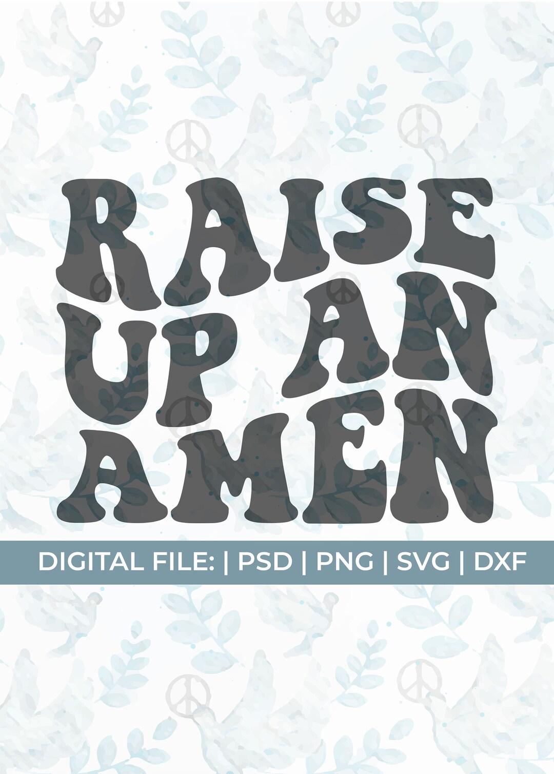Amen Svg Raise up an Amen Svg Gospel Svg Church Svg - Etsy UK