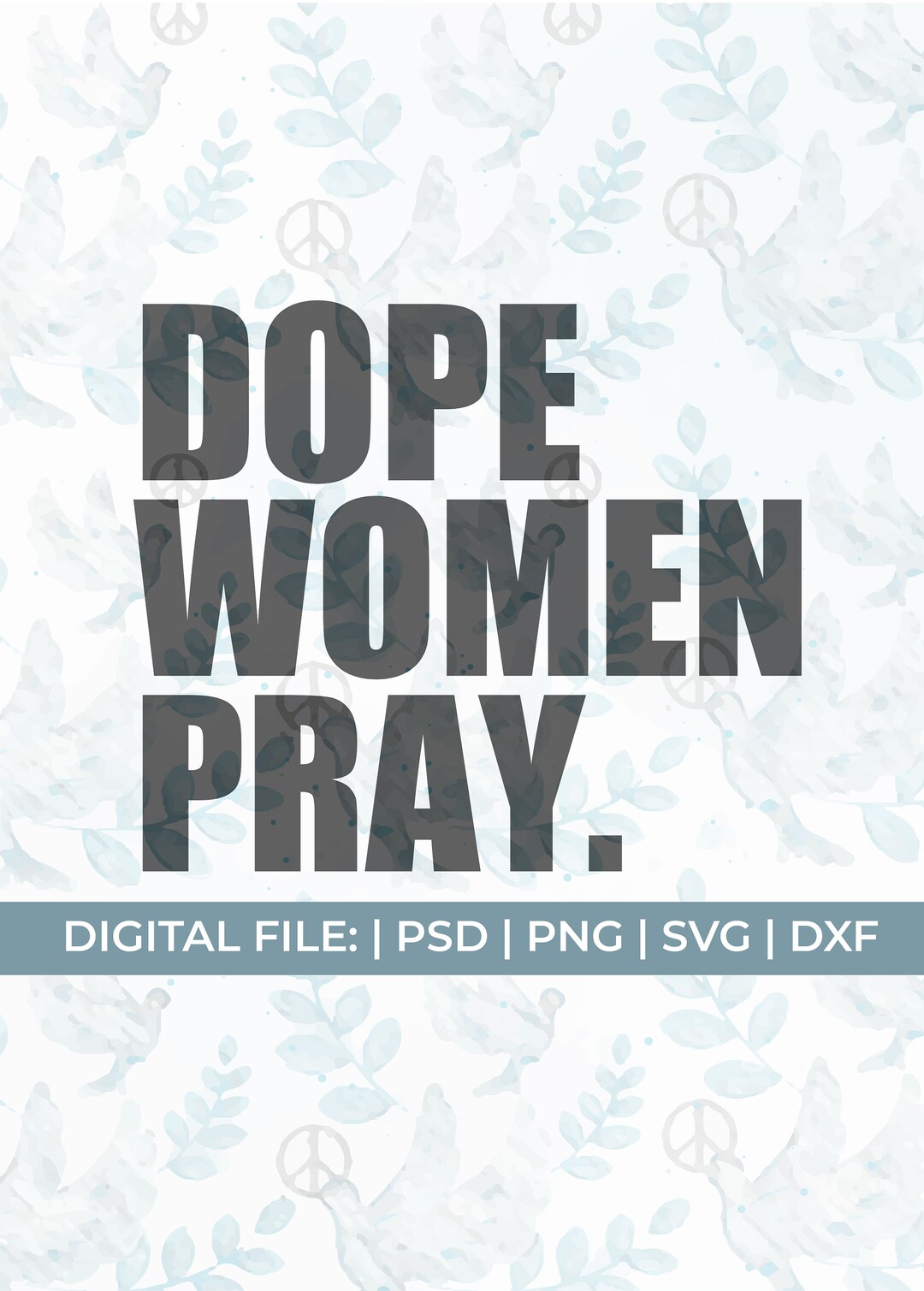 Dope Women Pray Svg Christian Woman Svg Church Svg Pray - Etsy