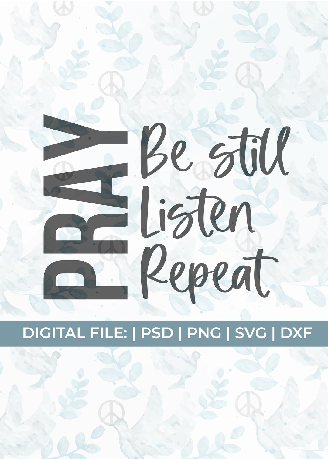 Pray Svg Prayer Svg Faith Svg Christian Svg Worship Svg - Etsy