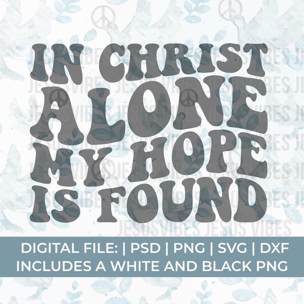 In Christ Alone - Etsy