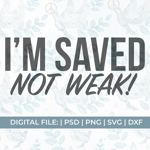 Saved Not Soft Sublimation - Etsy UK