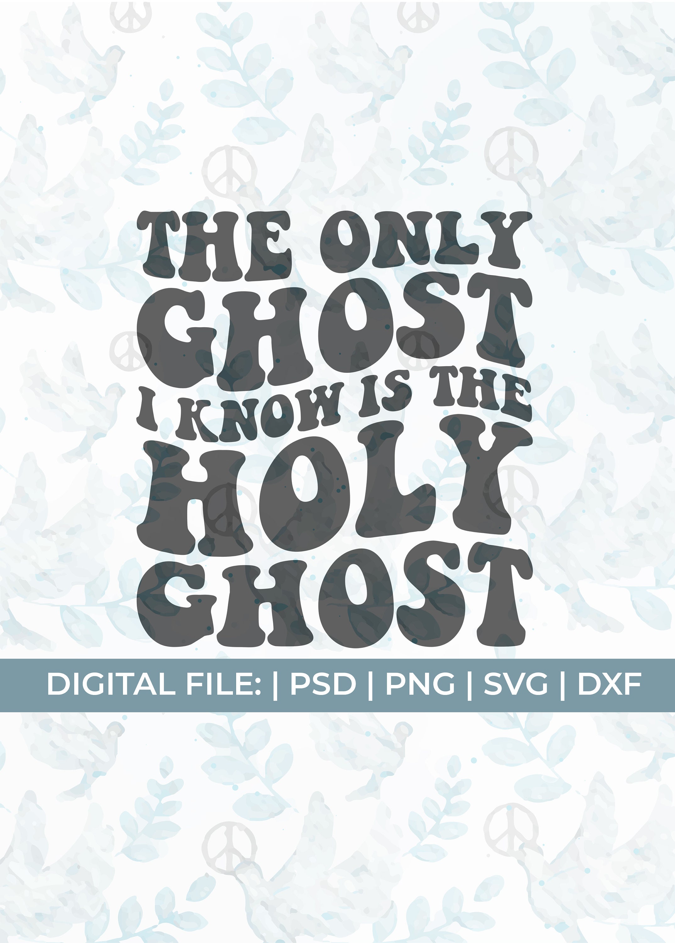 Holy Ghost Svg Christian Halloween Svg Funny Halloween Svg - Etsy