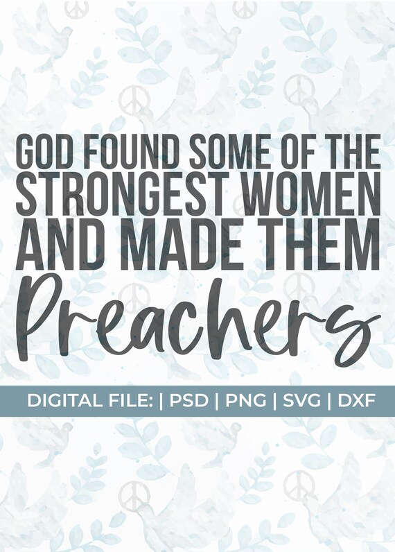 Womens Ministry Svg Women Preacher Svg Pastor Svg Women - Etsy