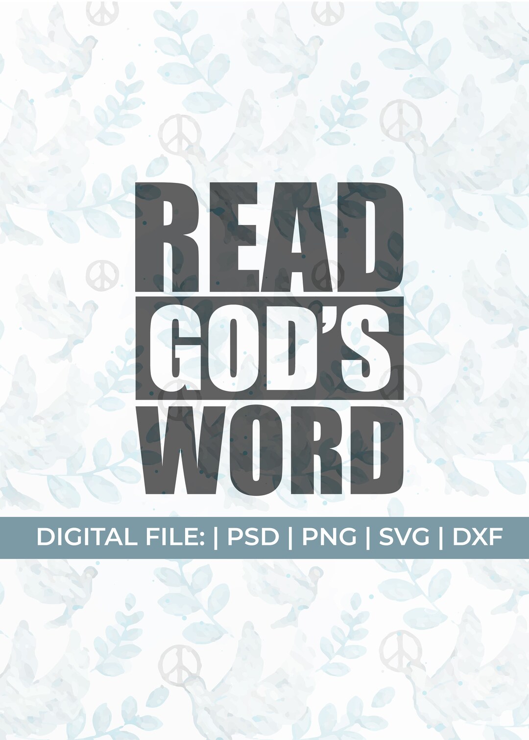 Read Gods Word Svg, Worship Svg, Pastor Svg, Sermon Svg, Preach Svg ...