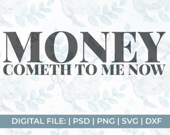Money Cometh - Etsy