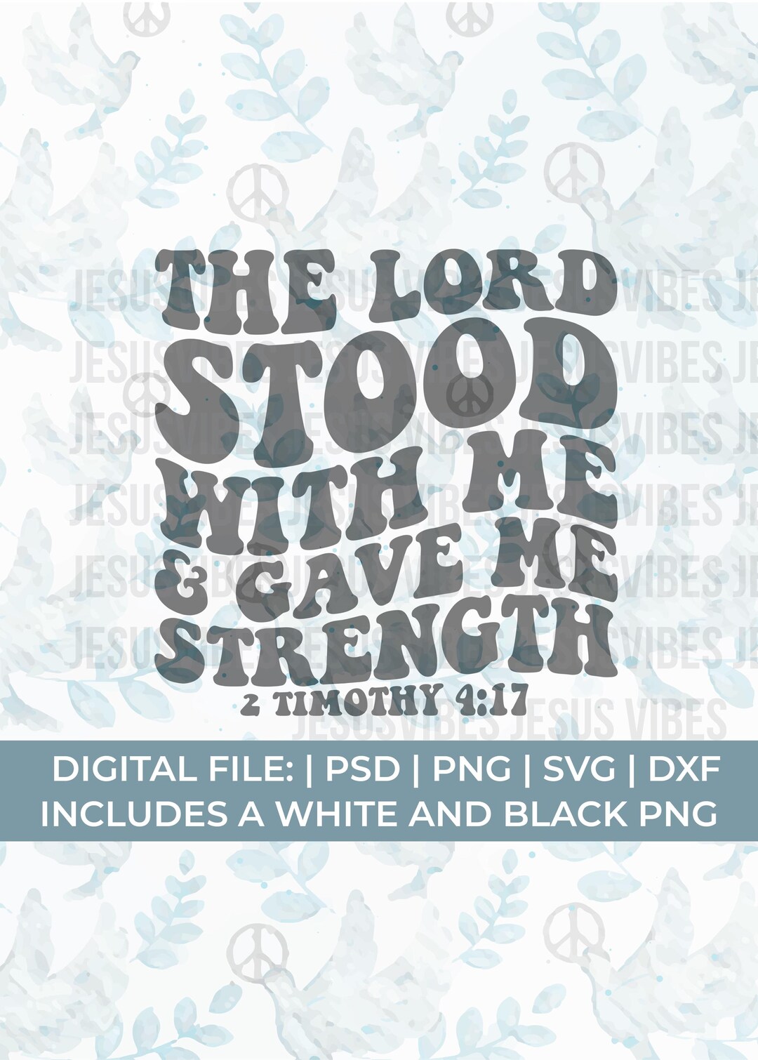 The Lord Stood With Me Svg, Gave Me Strength Svg, Timothy Svg, Bible ...