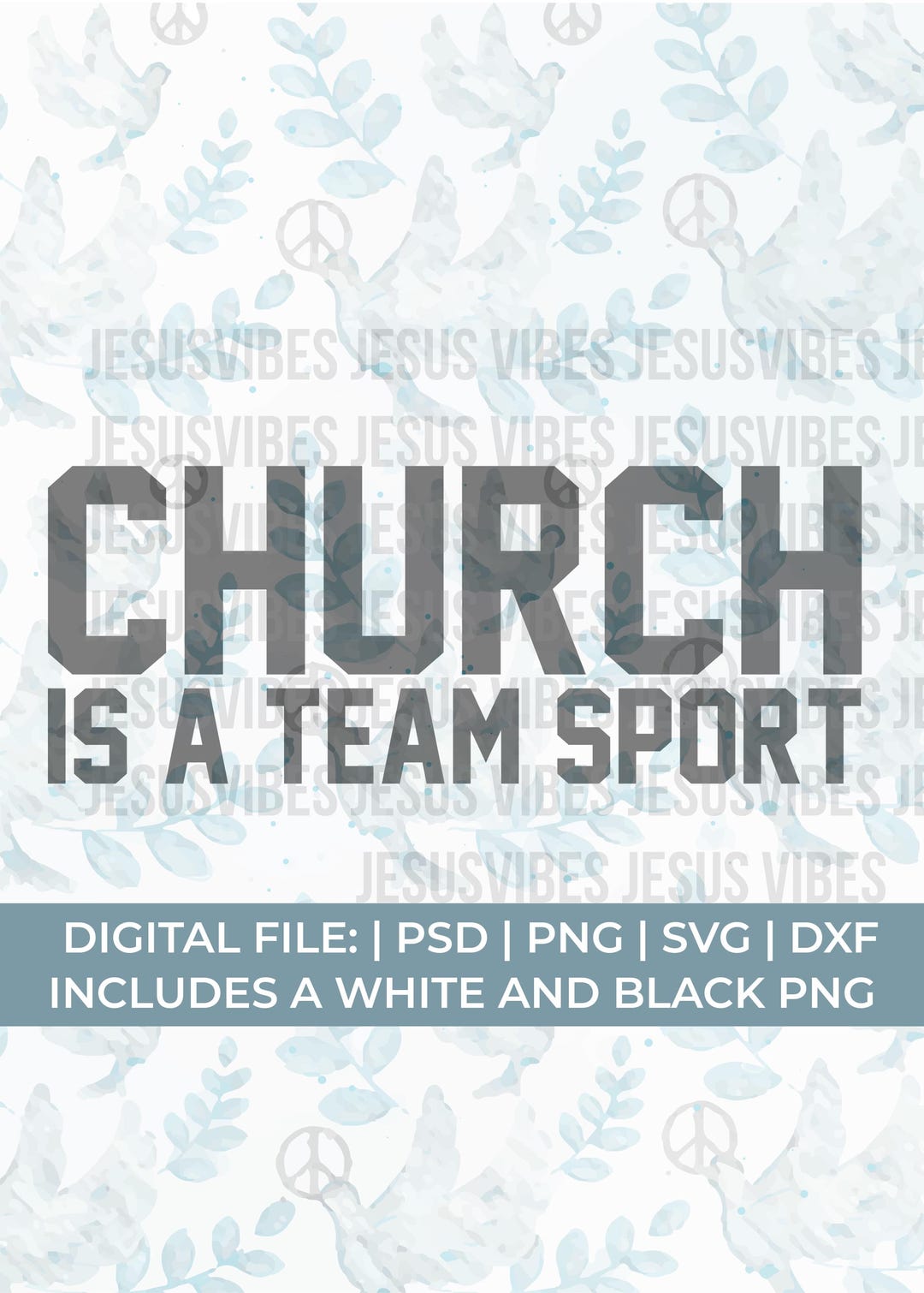 Church Svg Png, Church is a Team Sport Svg, Church Shirt Svg ...