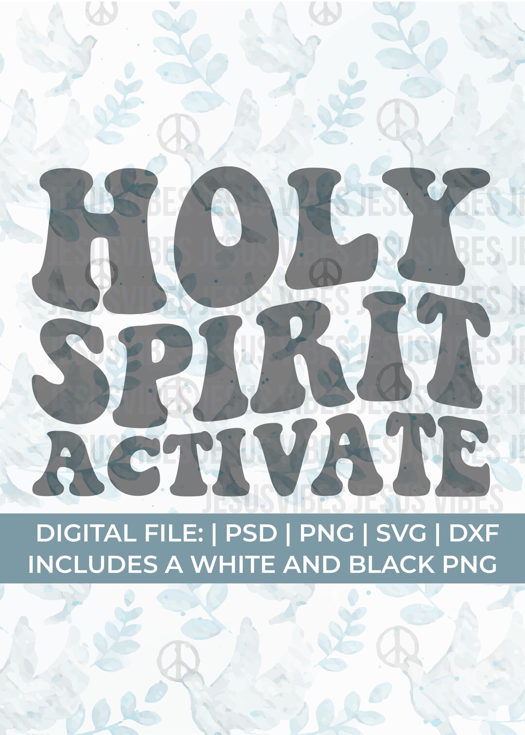 Holy Spirit Activate Svg, Holy Spirit Svg Png, Funny Christian Svg ...