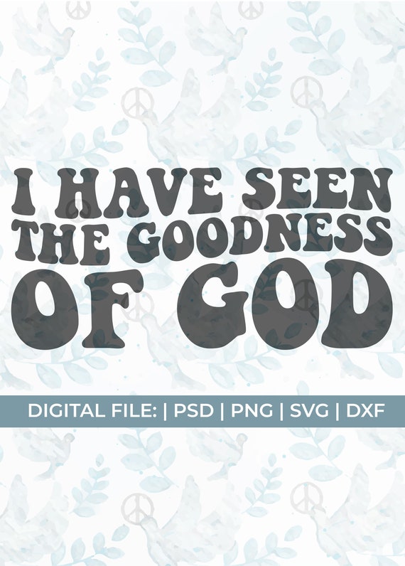 Goodness of God Svg Luke Svg Worship Svg Jesus Svg - Etsy UK