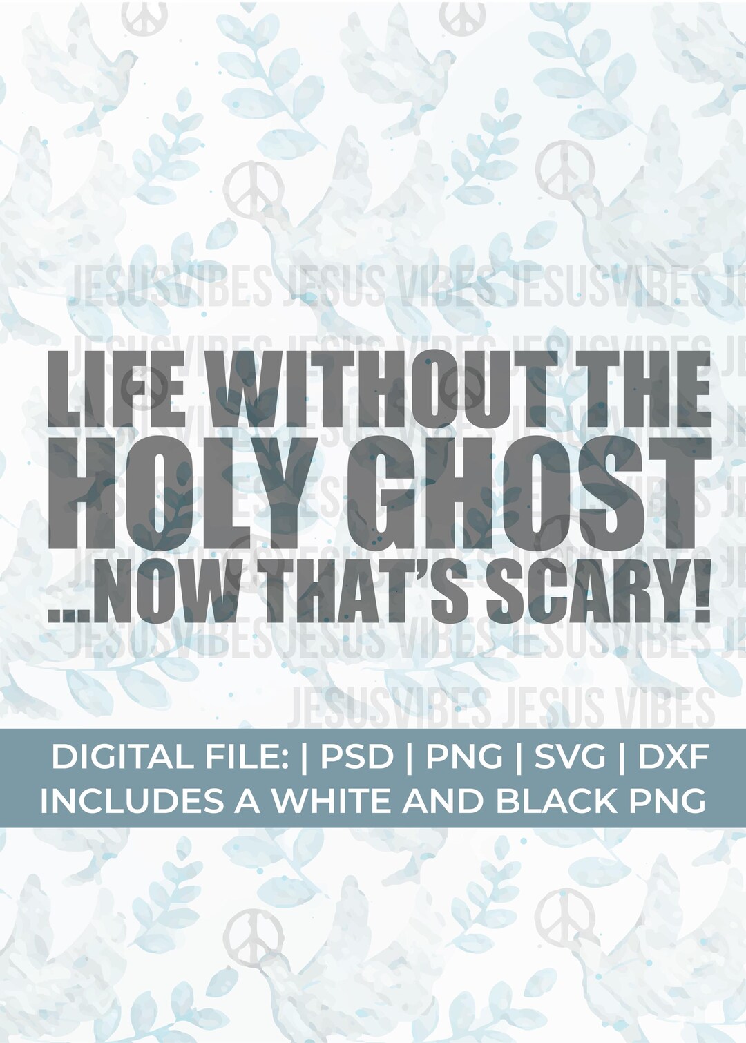 Holy Ghost Svg Png, Christian Halloween Svg Png, Funny Halloween Svg ...