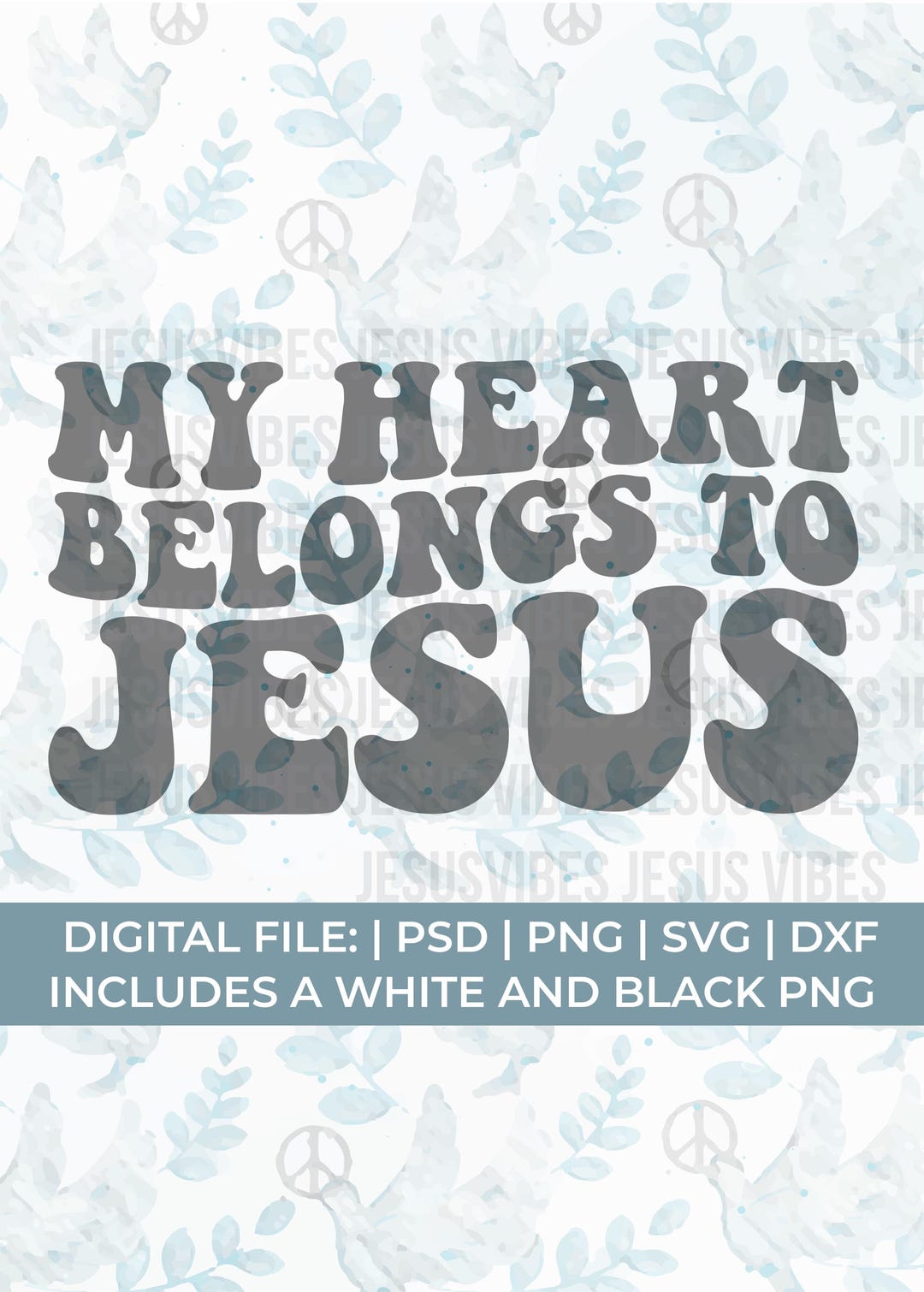 My Heart Belongs to Jesus Svg Png, Valentines Day Svg, Christian ...