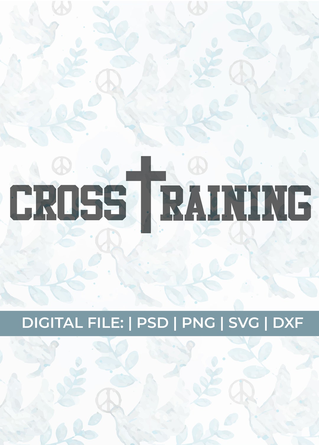 Fitness Svg, Cross Training Svg, Workout Svg, Gym Shirt Svg, Christian ...