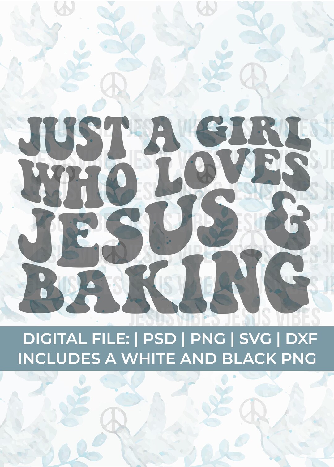 Baking Svg Png, Jesus and Baking Svg Png, Christian Svg Png, Just a ...