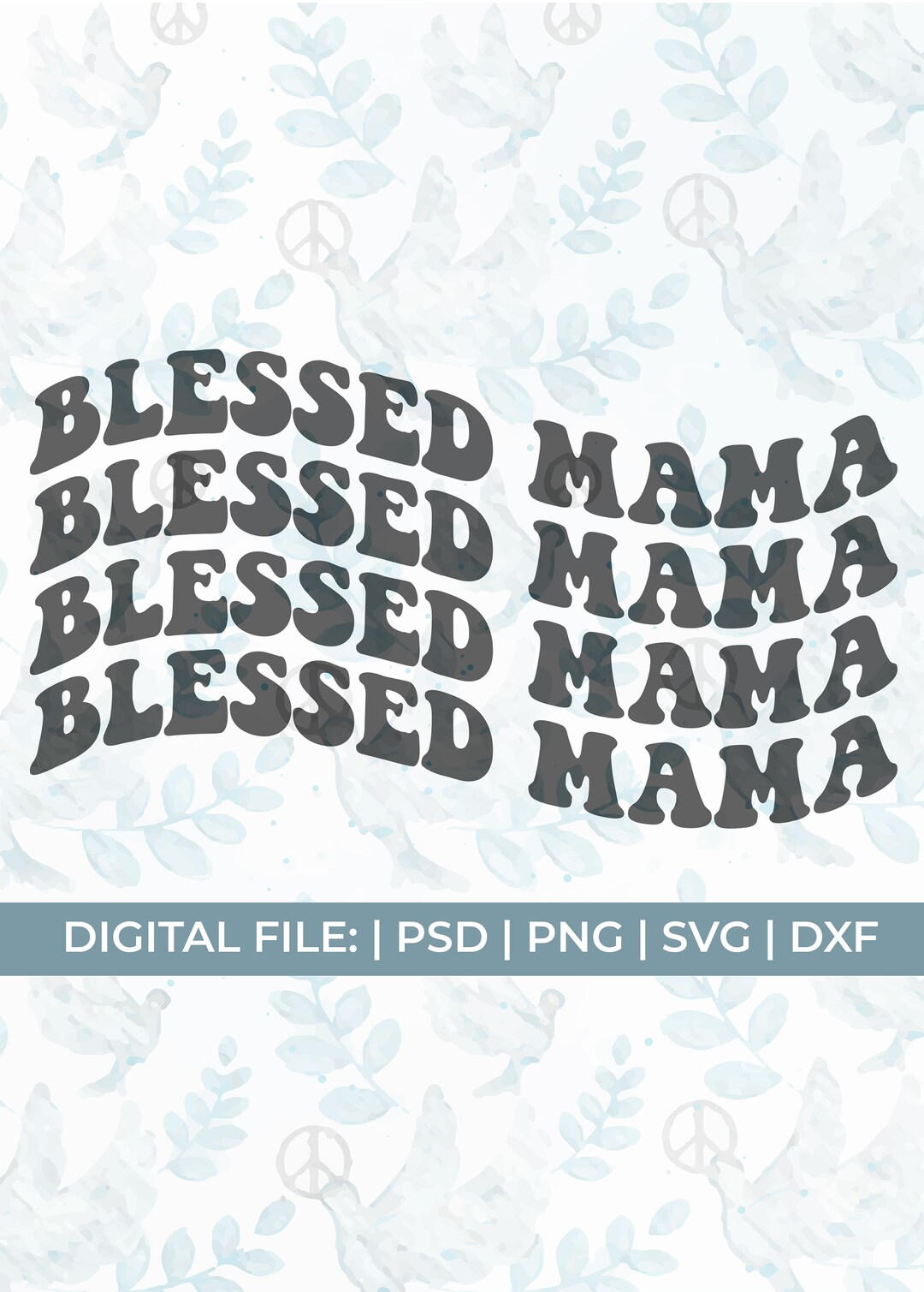Blessed Mama Svg Blessed Mom Svg Christian Mom Svg - Etsy