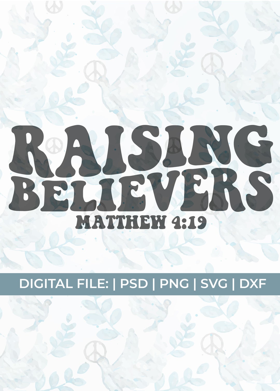 Raising Believers Svg Matthew Svg Tiny Disciples Svg - Etsy
